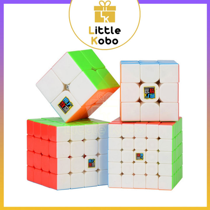 Bộ Sưu Tập Rubik Không Viền Stickerless MoYu MeiLong 2x2 3x3 4x4 5x5 Hàng Đẹp Xoay Trơn Siêu Bền ...