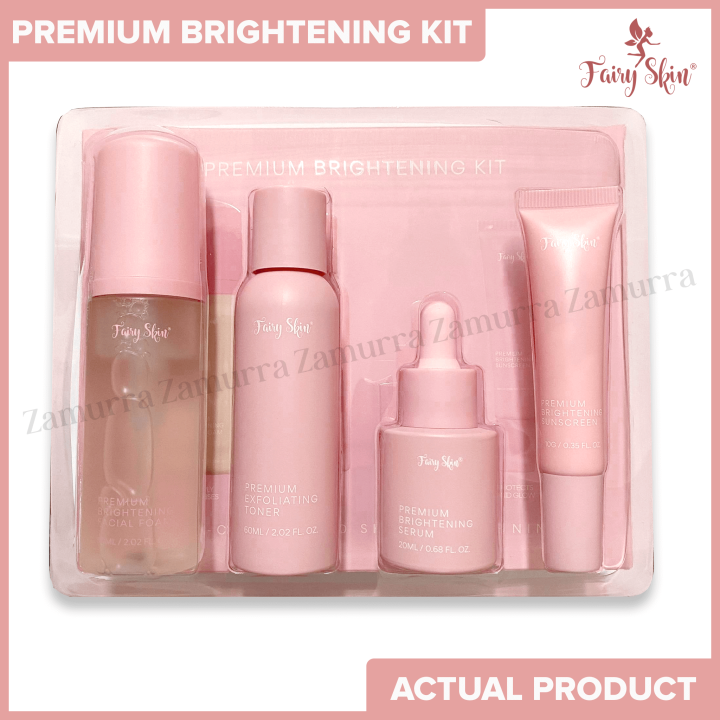 100% ALL ORIGINAL FAIRYSKIN PREMIUM Brightening Kit 4PCS || DERMA ...