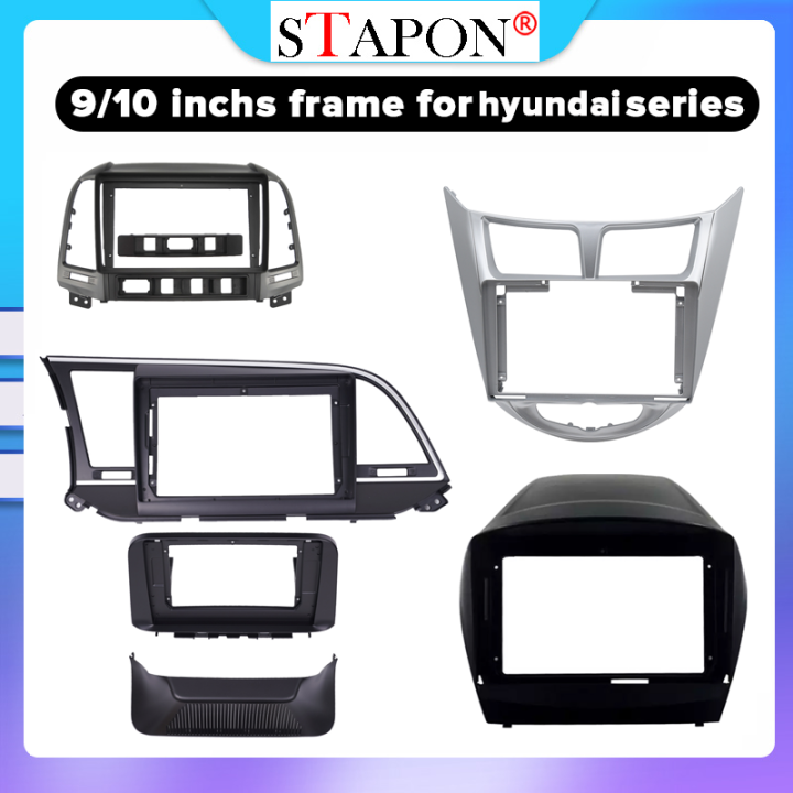 STAPON 9/10inchs frame panel fascia for hyundai accent elantra tucson ...