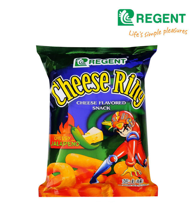 Regent Foods Cheese Ring Jalapeño 60g | Lazada PH