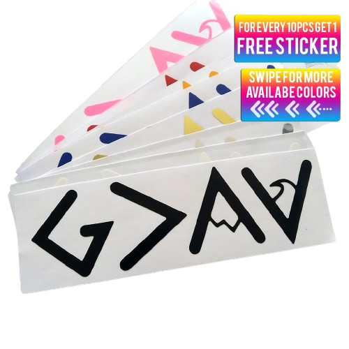 GOD IS GREATER THAN HIGHS AND LOWS Die-Cut Vinyl Sticker/Decal/car ...