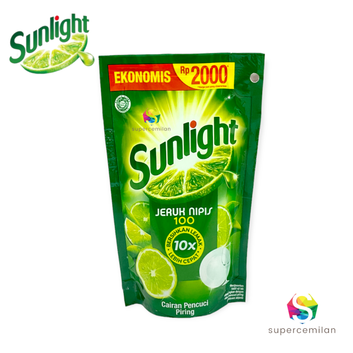 SUNLIGHT JERUK NIPIS 100 Cairan Pencuci Piring 90 ML | Lazada Indonesia