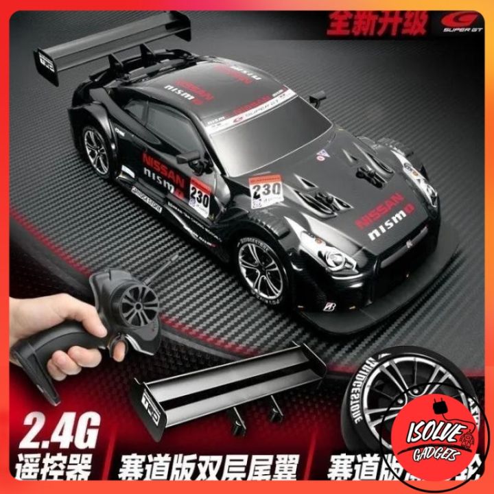 BIG RC Drift Car Turbo Kereta Control Drift Besar, 1:10 Scale, 4WD ...