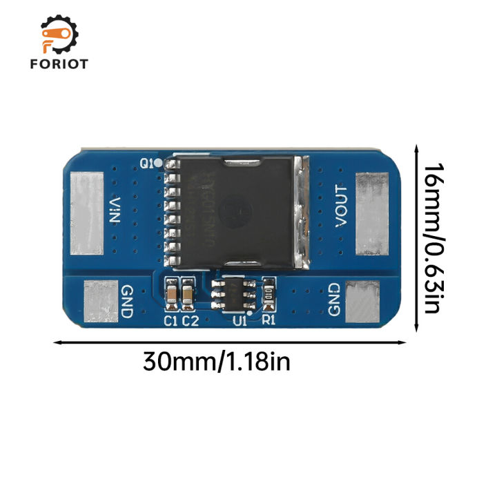 Ideal diode module anti backflow ideal diode rectifier 5-30V 10A ...