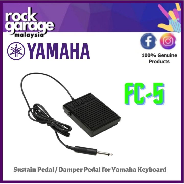 Yamaha FC5 Sustain Pedal / Damper Pedal For Keyboard (FC-5) | Lazada