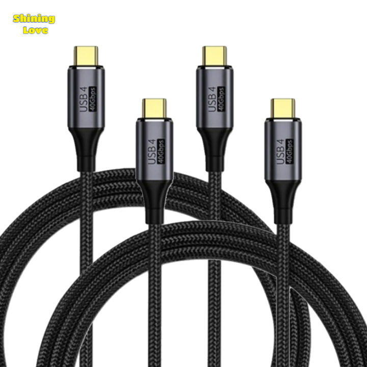 USB4.0 Functional Data Cable USB C To Type C Cable 8k60hz PD 100W ...
