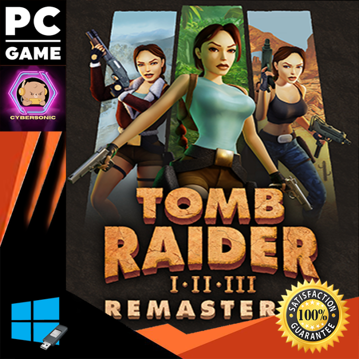 Tomb Raider 1, 2, 3 Remastered PC Game Offline Wndws | Lazada PH