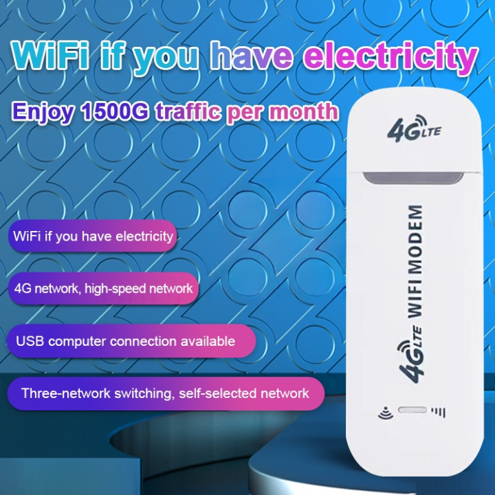 Pluggable 4G Router Band Wireless Internet Card Car Portable ...
