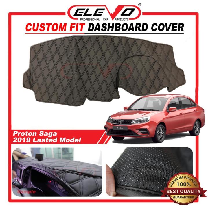 Proton Saga 2019 Lasted Model ELEVO Dashboard Cover Custom Fit Non Slip ...