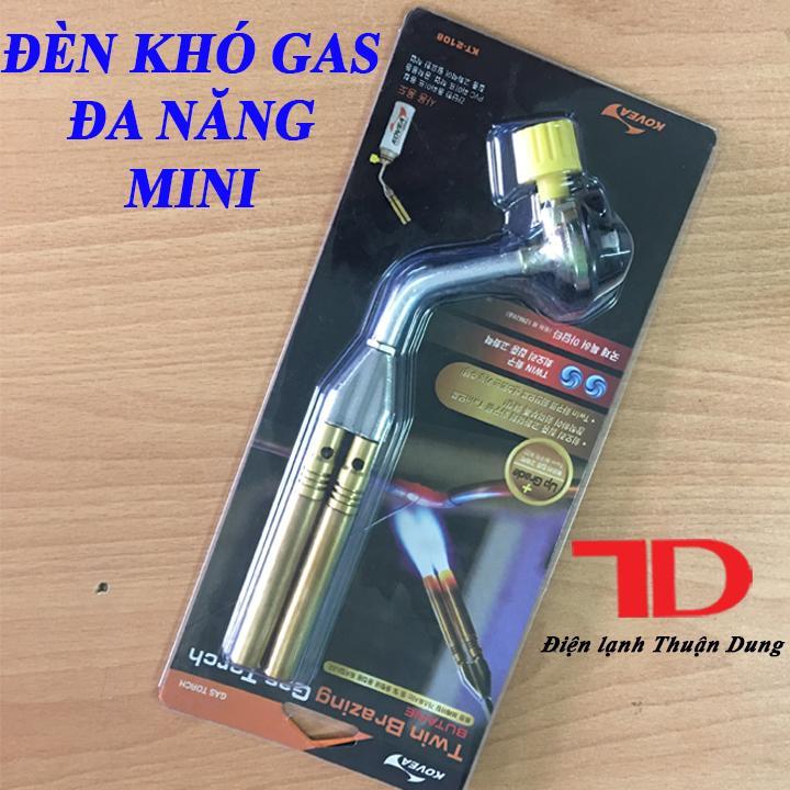 Đèn khò gas mini đa năng 2 đầu KT-2108 hàn ống đồng, khò gas mini 2 ...