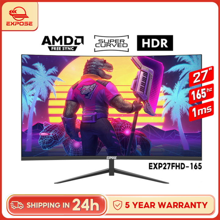 Monitor 27 inch Monitor PC 4k Monitor Gaming 165hz With Speaker LED ...