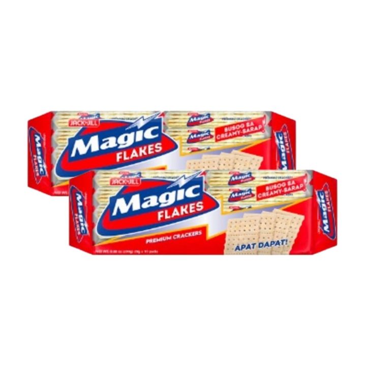 Magic Flakes Premium Plain Crackers 28g x 11 - Pack of 2 | Lazada PH