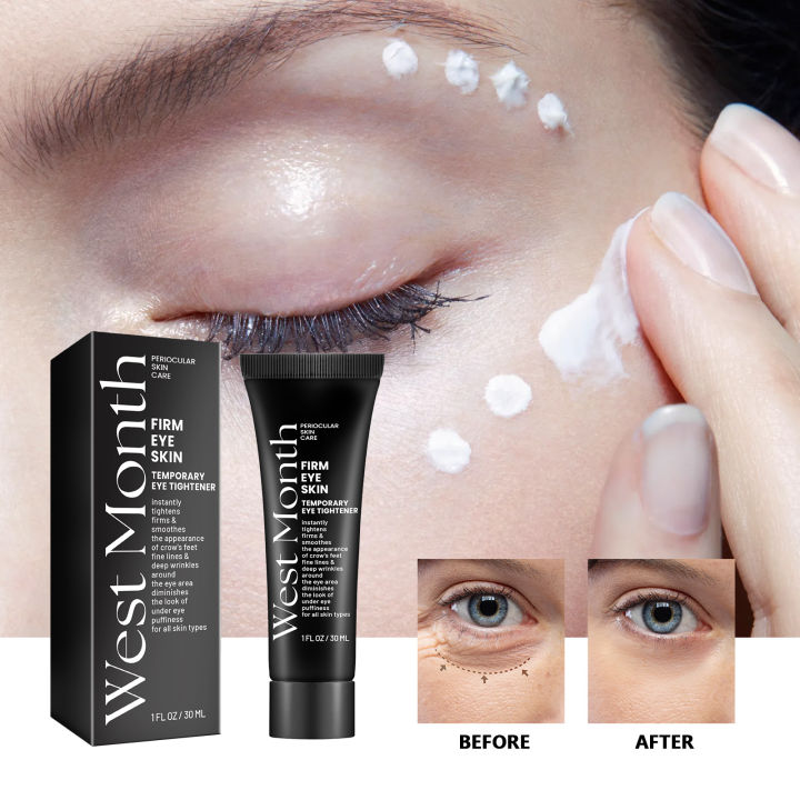 West Month Firming Eye Cream Temporary Eye Tightener Skin Around Anti ...