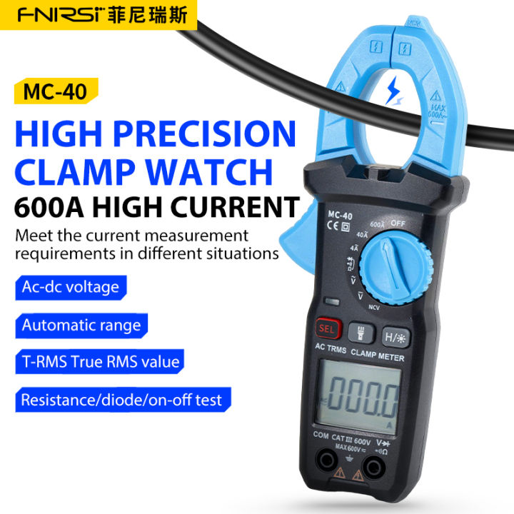 FNIRSI Clamp multimeter Smart digital high precision clamp meter ...