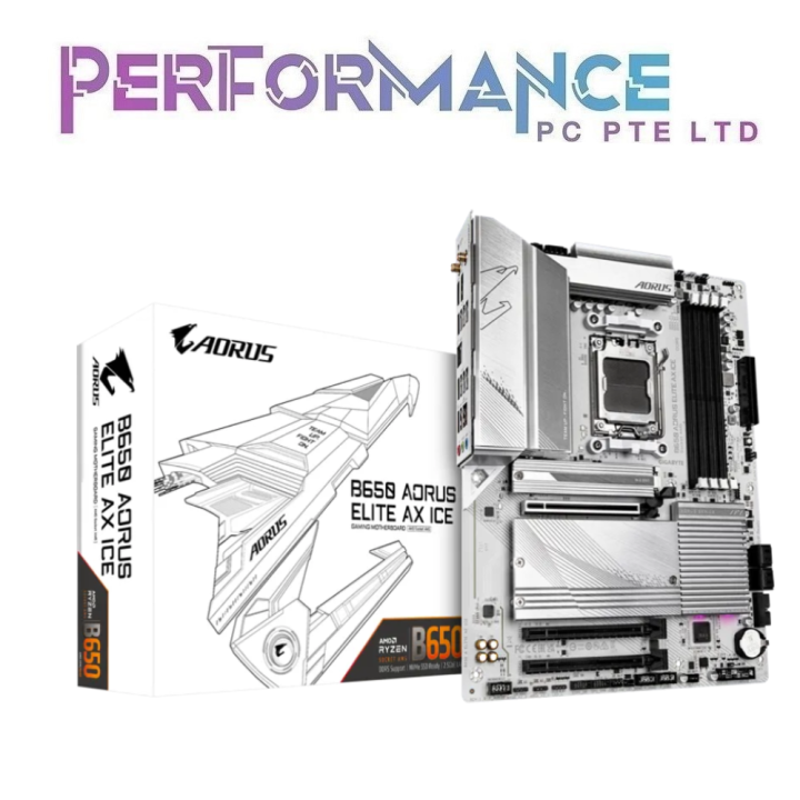 GIGABYTE B650 B 650 AORUS ELITE AX ICE MOTHERBOARD (3 YEARS WARRANTY BY ...