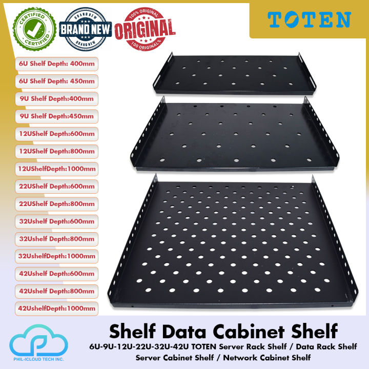 6U-9U-12U-22U-32U-42U TOTEN Shelf Data Cabinet Shelf / Server Rack ...