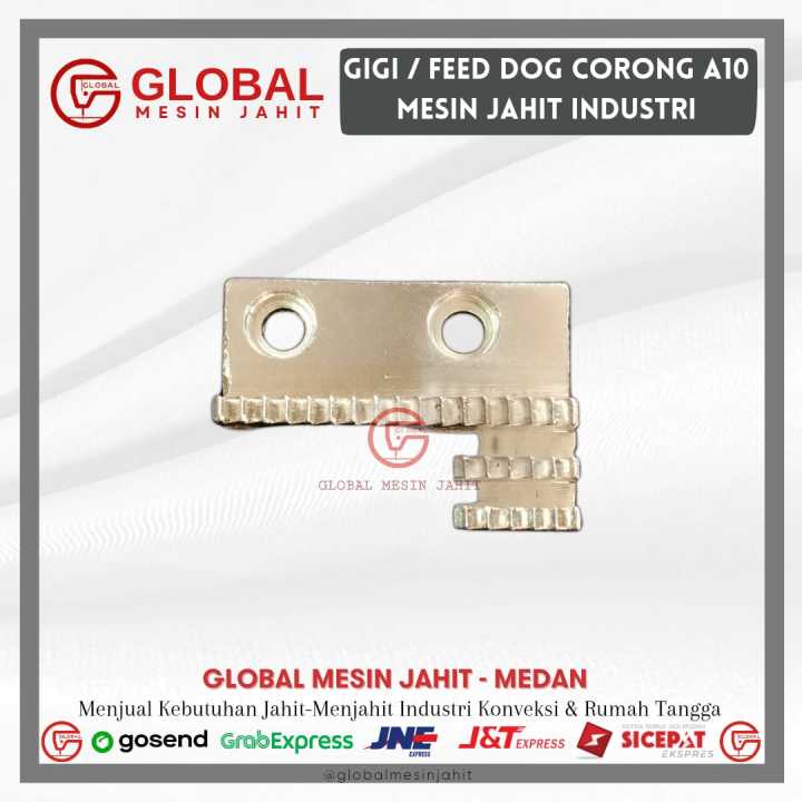 Gigi / Feed Dog Corong A10 Mesin Jahit High Speed Industri | Lazada ...