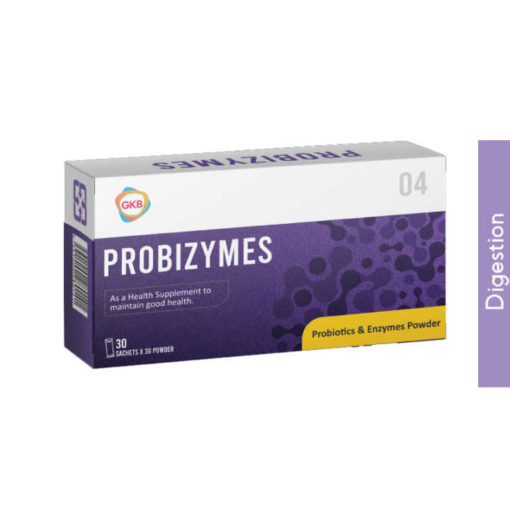 [EXP:03/27]NEW STOCK!!GKB Probizymes (Probiotic & Enzymes Powder) 30'S ...