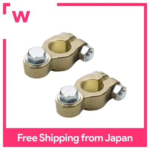 [Made in Japan] Brass battery terminal for large current, large pole ...