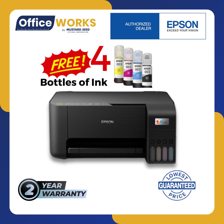 Epson Printer / Epson EcoTank L3250 Wi-Fi All-in-One Ink Tank Printer ...