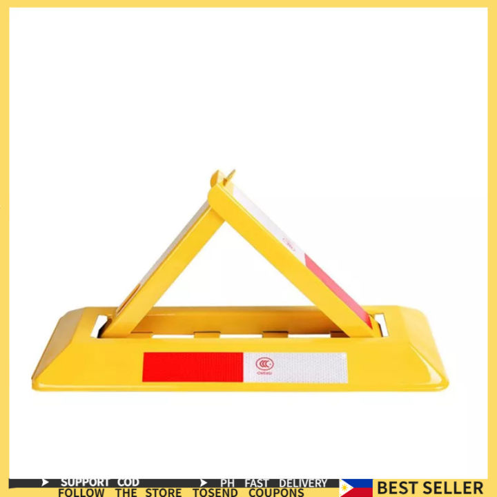 Manual folding parking triangle lock Sturdy triangle parking lock ...