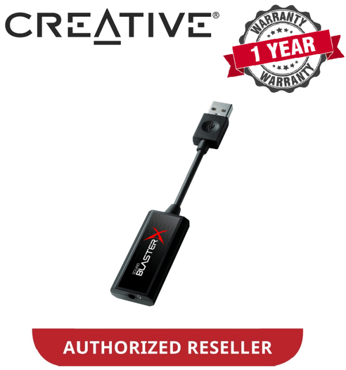 Creative Sound BlasterX G1 - Surround Sound Card | Lazada