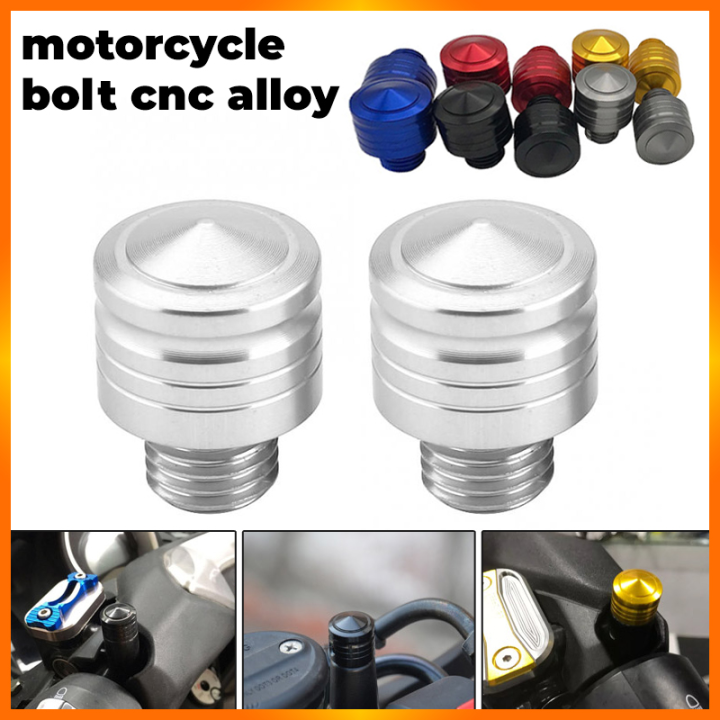 E&M Side Mirror Bolt For Nmax / Aerox CNC Alloy 10MM Motorcycle ... E&M Side Mirror Bolt For Nmax / Aerox CNC Alloy 10MM Motorcycle ...