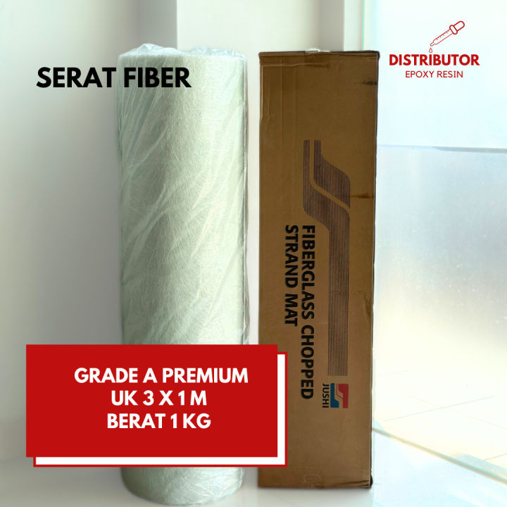 Serat Fiber Aquaproof - Fiberglass matt 1 kg | Lazada Indonesia