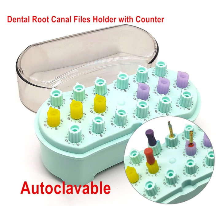 Dental Endo Sterilization Box Counter High Root Canal File Count Box ...