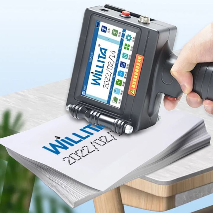 publisher 12.7mm Industry Handheld Inkjet Printer Mobile Portable Small ...