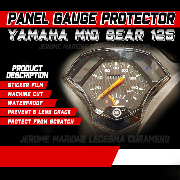 PANEL GAUGE PROTECTOR YAMAHA MIO GEAR 125 | Lazada PH