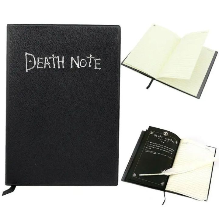 Anime Death Note Notepad Cartoon Book Students Notebook Set Writing ...
