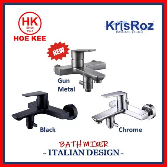 KrisROZ Bath Mixer 73003 (Chrome / Black / Gun Metal) | Lazada Singapore