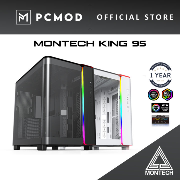 MONTECH KING SERIES Casing | KING 95 ATX Casing for PC | PCMOD | Lazada