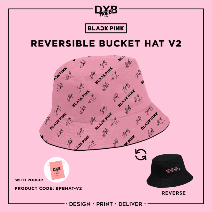 KPOP REVERSIBLE BUCKET HAT VERSION 2 | K-POP BUCKET HAT | KPOP BUCKET ...