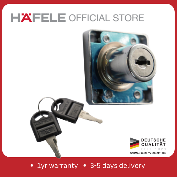 Hafele Drawer Lock, Chrome Polished | Lazada PH