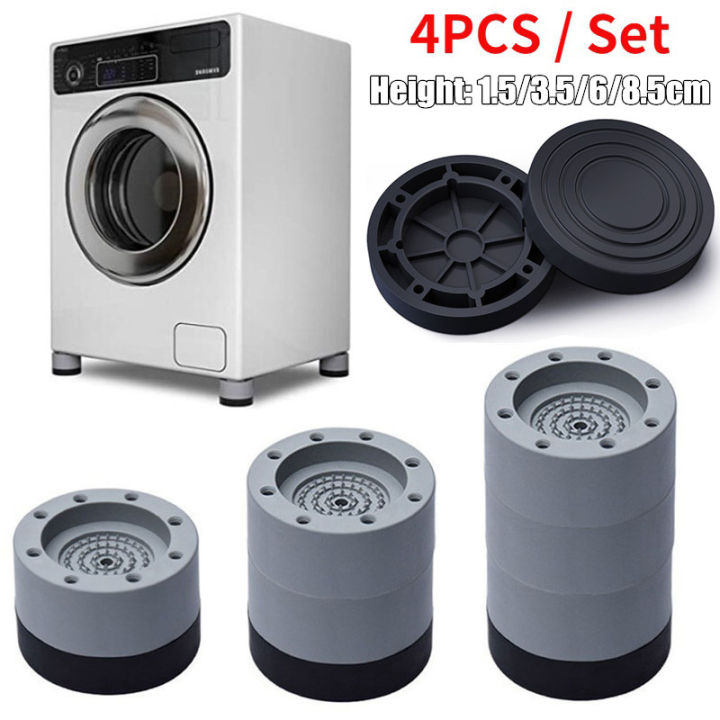 4pcs/set Universal Anti Vibration Feet Pads Washing Machine Rubber Mat ...