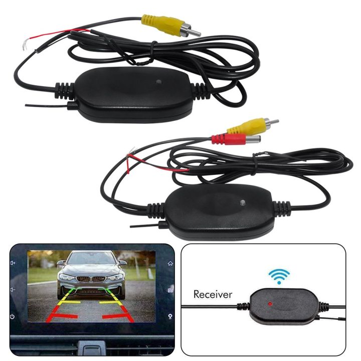 【Auto-parts】 Simplify Your Car Camera Setup 2 4GHz Wireless Transmitter ...