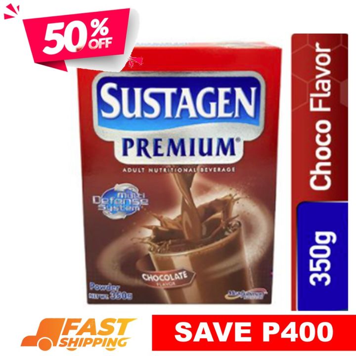 [DENTED BOX] Sustagen Premium Adult CHOCOLATE Powdered Milk Drink 350g ...