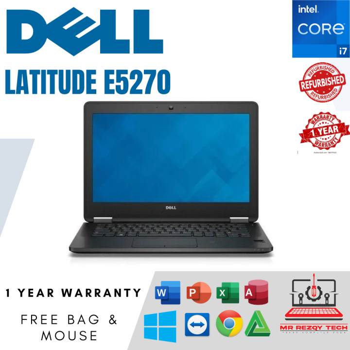 DELL LATITUDE E5270 1 YEAR WARRANTY | Lazada