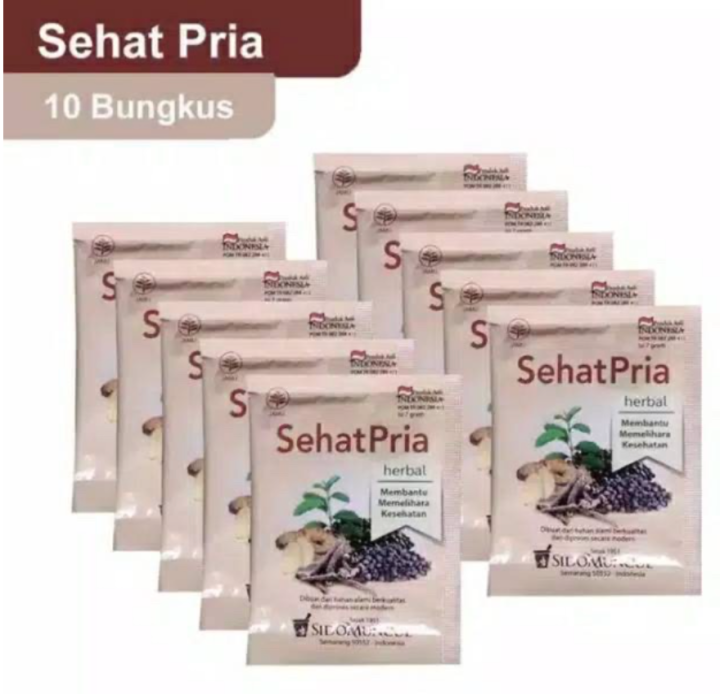 SEHAT PRIA SIDOMUNCUL (ISI 10 SACHET) UNTUK MEMBANTU MEMELIHARA ...