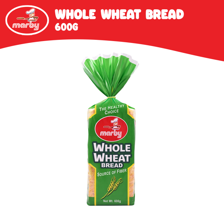 Marby Whole Wheat Bread - 600 grams | Lazada PH