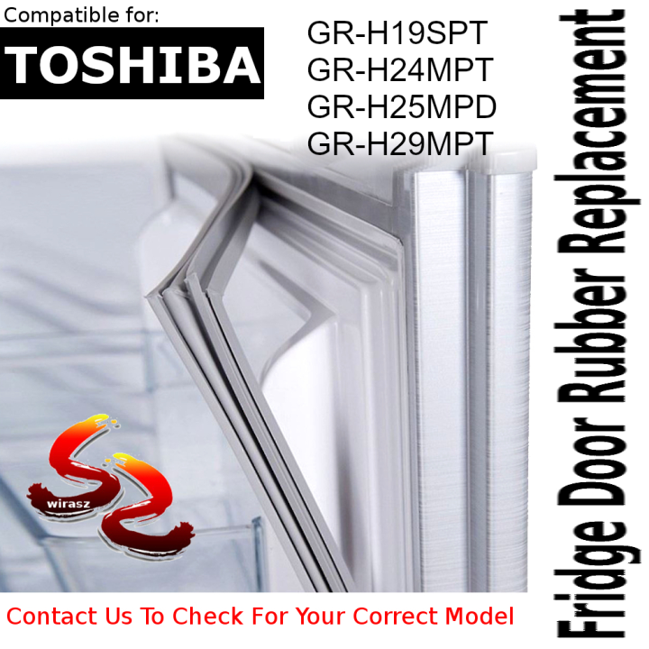 TOSHIBA Refrigerator Fridge Door Seal Gasket Rubber Replacement Part GR toshiba-refrigerator-fridge-door-seal-gasket-rubber-replacement-part-gr