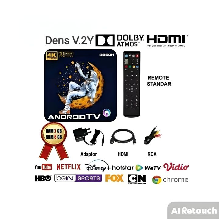 Android Tv Box Dens V.2Y OS 9.0 Fullset Full Aplikasi Rooted TInggal Pakai | Lazada Indonesia