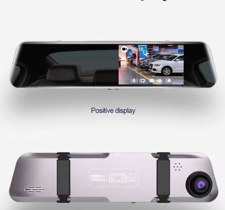 Lenovo V3 Plus-X HD Dual Camera Mirror Dashcam | Lazada PH