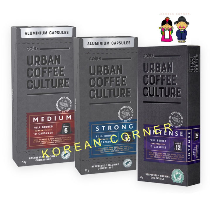 กาแฟคั่วบด ชนิดแคปซูล Coles Coffee Capsules Nespresso Machine ...