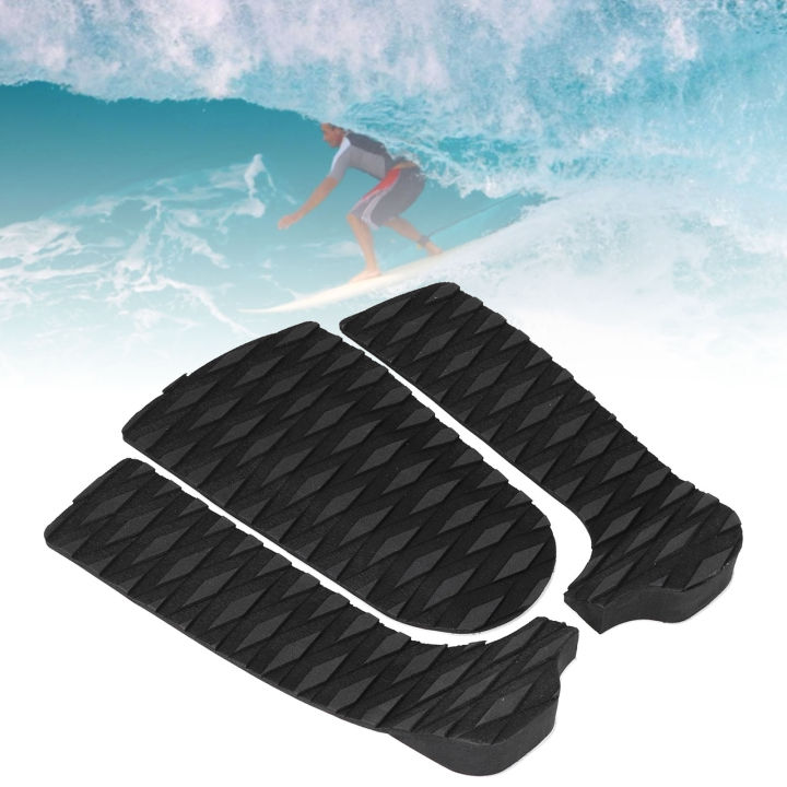 Surfboard Deck Traction Pad Durable EVA Traction Pad 3pcs for Surfing ...