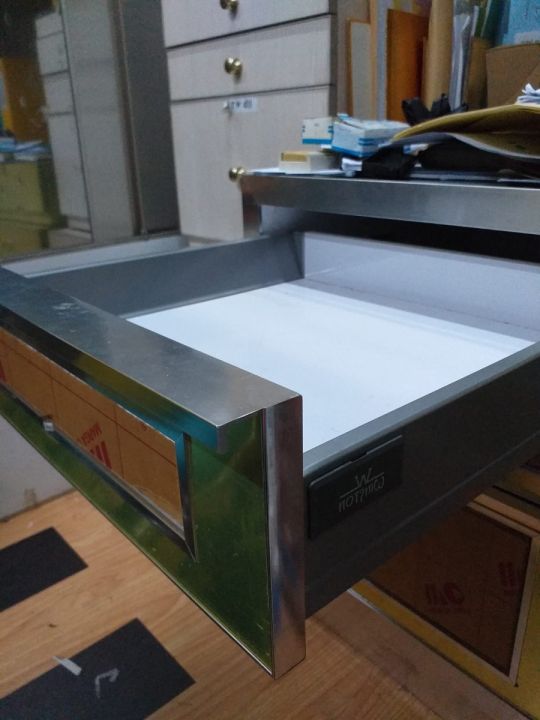 Rel / Rail Laci TANDEM BOX WINSTON BERBAGAI UKURAN Soft Close Double ...