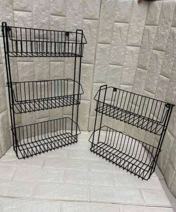 2/3 layer utility kitchen and bathroom multi purpose rack | Lazada PH