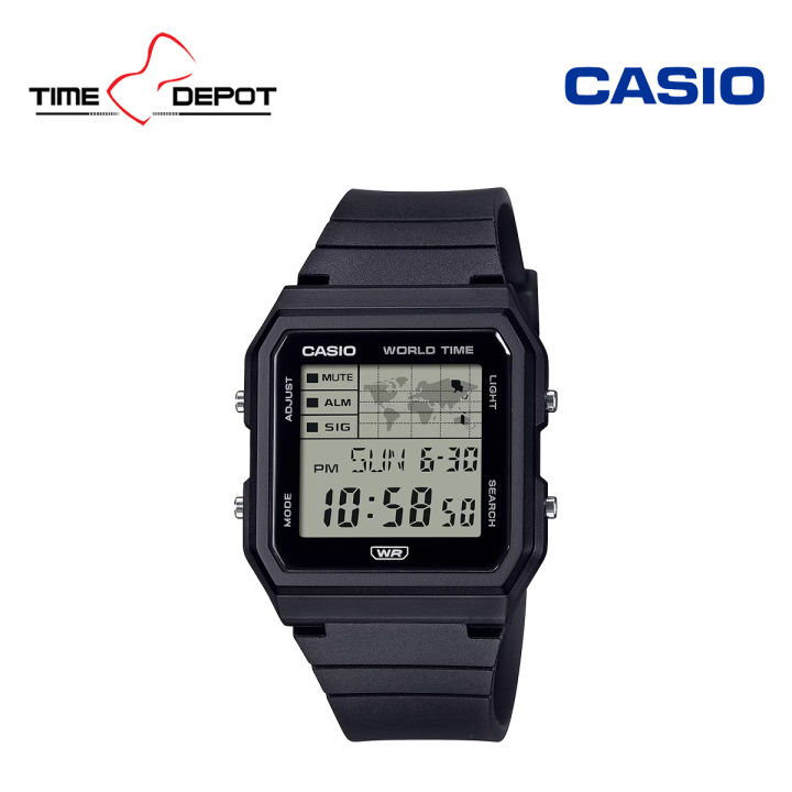 Casio LF-30W-1ADF Digital Black Resin Strap Watch For Men | Lazada PH